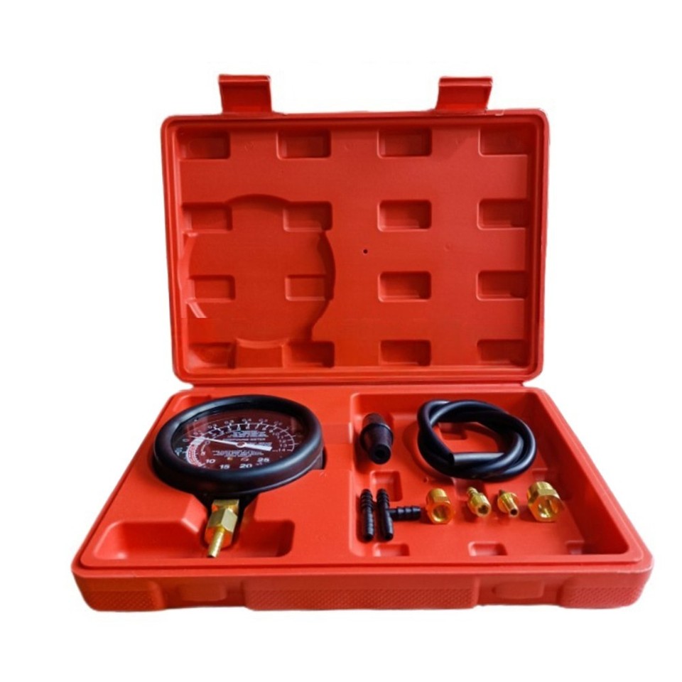 Fuel Pump Vacuum Gauge Kit for Pressure Checks Leak Detection and ...
