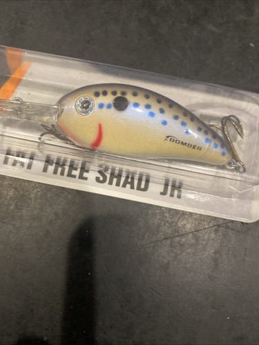 Bomber Fat Free Shad JR BD6 Specked Perch | eBay