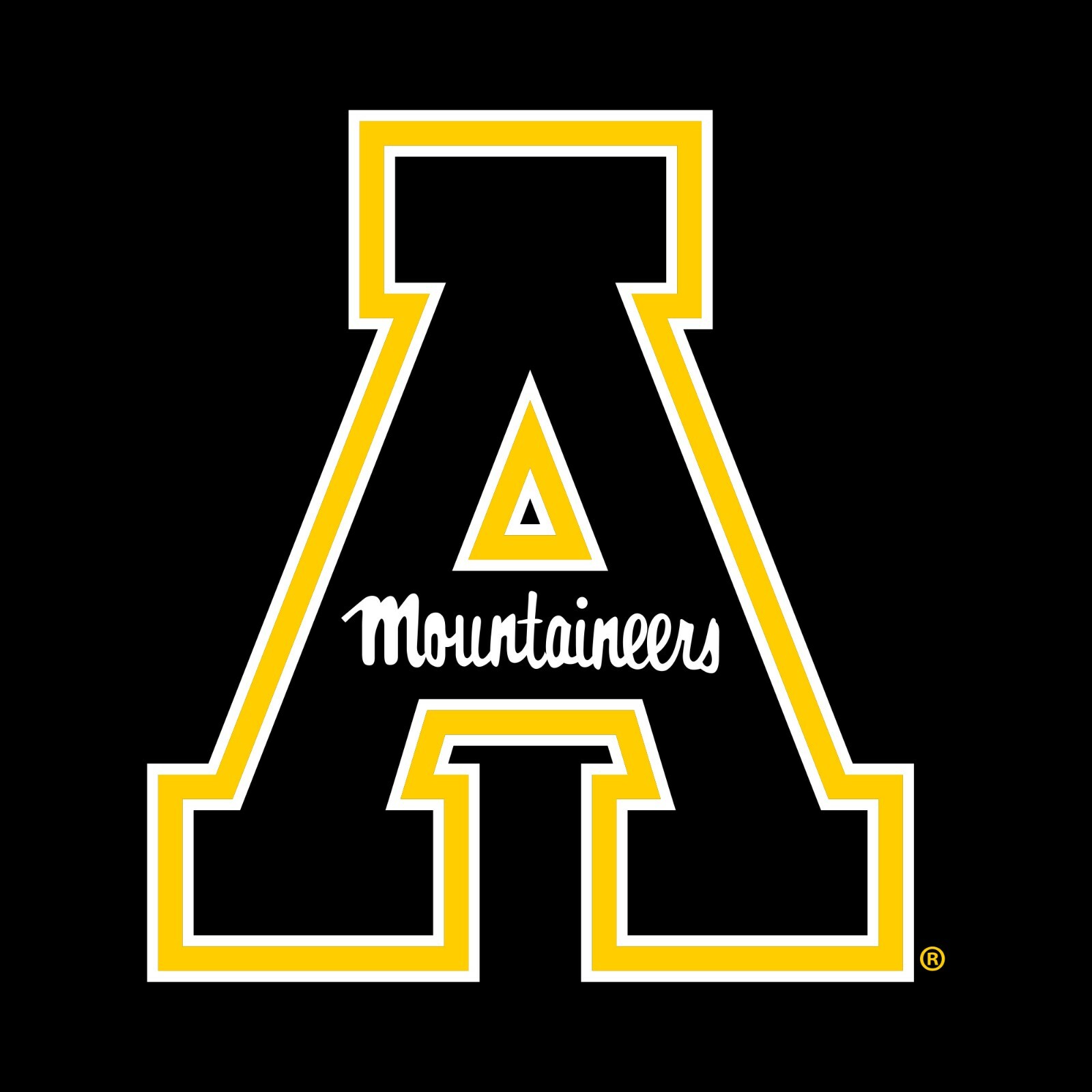 Appalachian State Mountaineers Primary Logo Youth T-Shirt | eBay