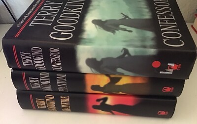 Lot 3 HC Terry Goodkind Sword of Truth 1st Ed 1st Pt Confessor/Phantom ...