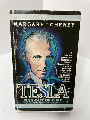 Tesla Man Out Of Time Biography Paperback Book by Margaret Cheney Dell ...