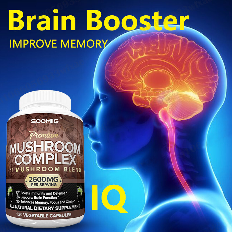 Mushroom Complex Capsules Improve Concentration, Memory and Immunity ...
