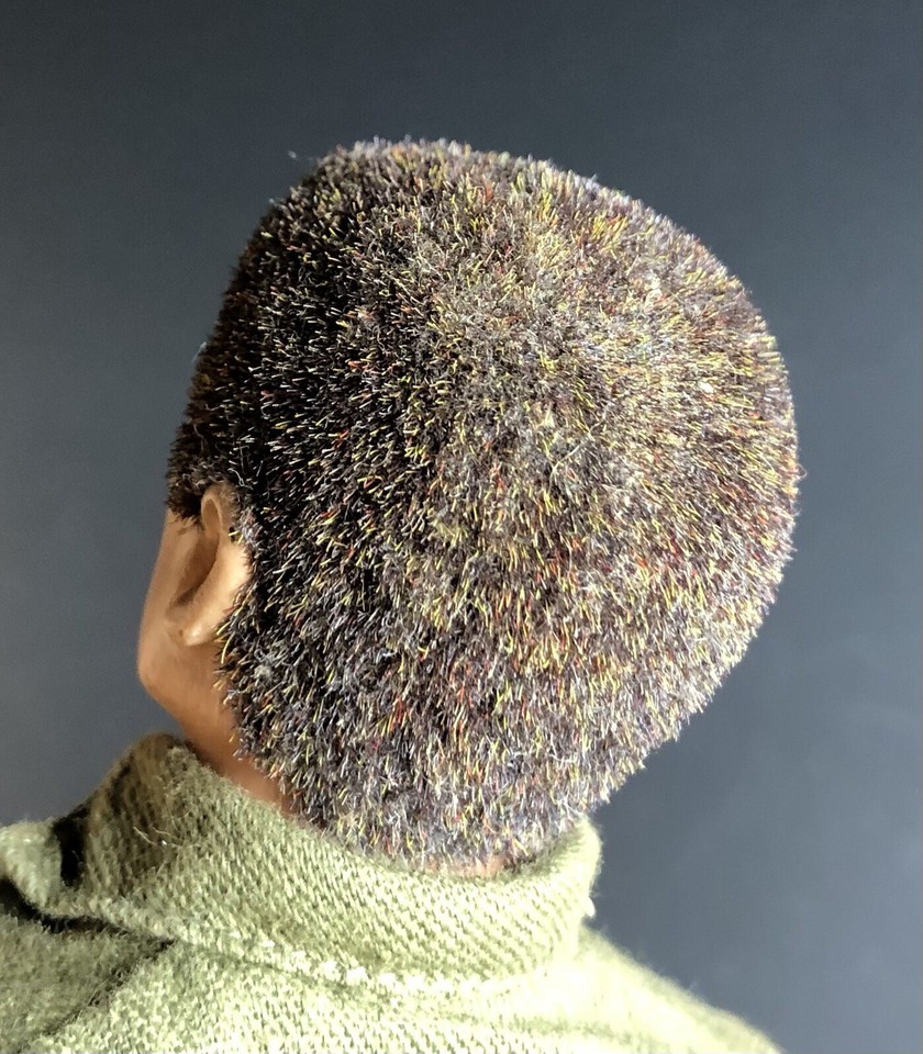 Vintage 1964 GI Joe talking man of action fuzzy brown head 1/6 Scale ...