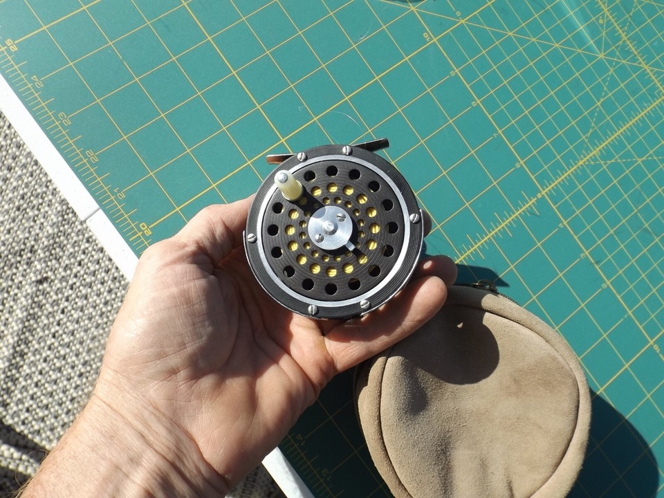 Nice MARTIN Reel Co. 67N Fly Fishing Reel in Suede Leather Case | eBay