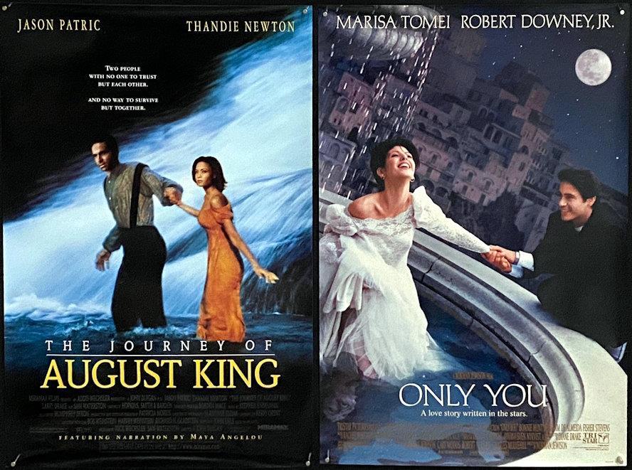 H031 Lot of 2 1sh Movie Posters, THE JOURNEY OF AUGUST KING & ONLY YOU | eBay