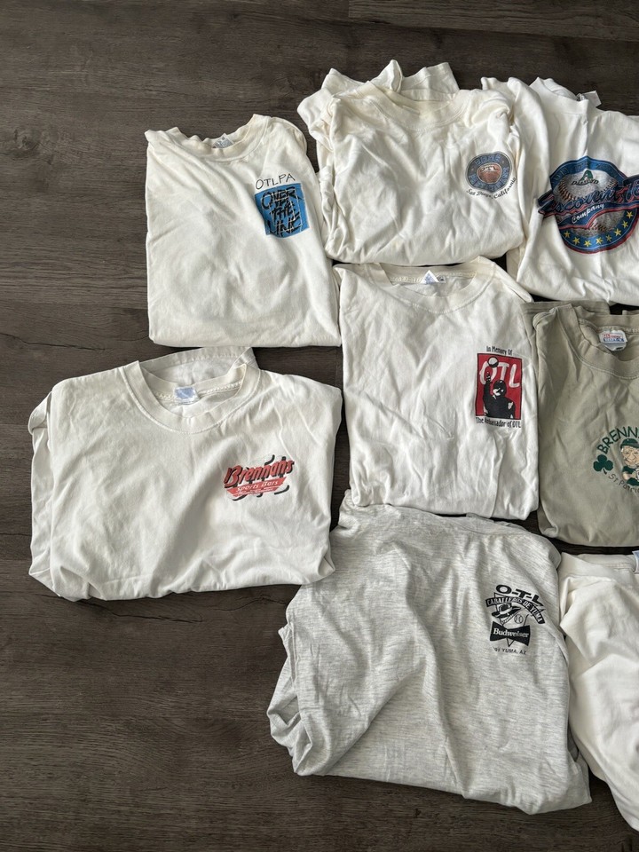 Lot of 11 OTL & Brennans Sports Bar VTG Shirts | eBay