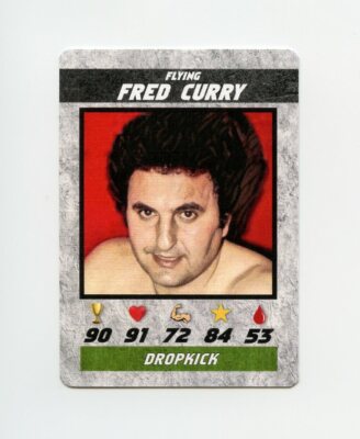 #TN05781 FLYING FRED CURRY Territory H Wrestling Card | eBay