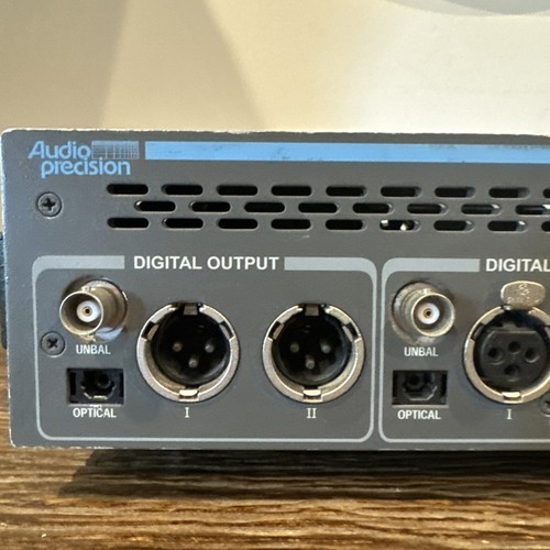 AP ATS-2 Audio Precision ATS-2 Audio Analyzer Audio Test System Pre ...