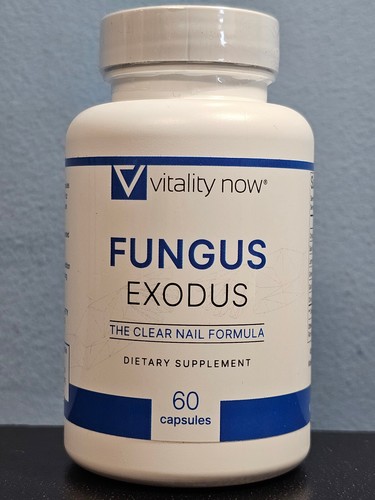 Vitality Now Fungus Exodus The Clear Nail Formula 60 Capsules - New ...