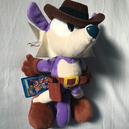 1997 Sonic The Fighters Fang the Sniper Plush doll SEGA Sonic the ...