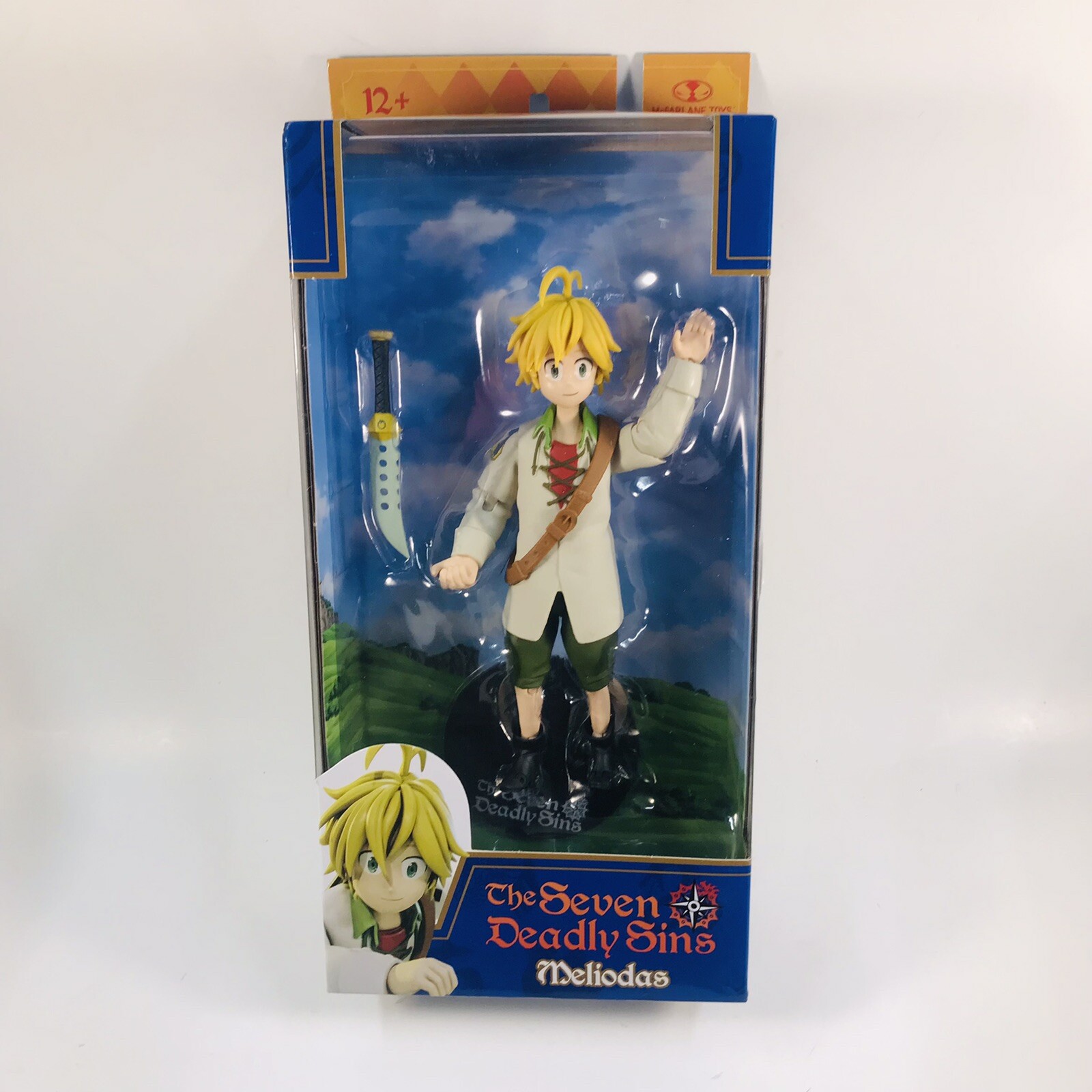 McFarlane Toys Seven Deadly Sins Meliodas Action Figure 7” Funimation ...