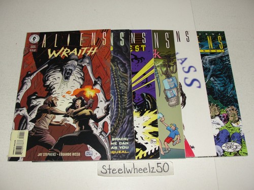 Aliens 6 1-Shot Comic Lot Dark Horse Wraith Pig Lovesick Mondo Pest ...