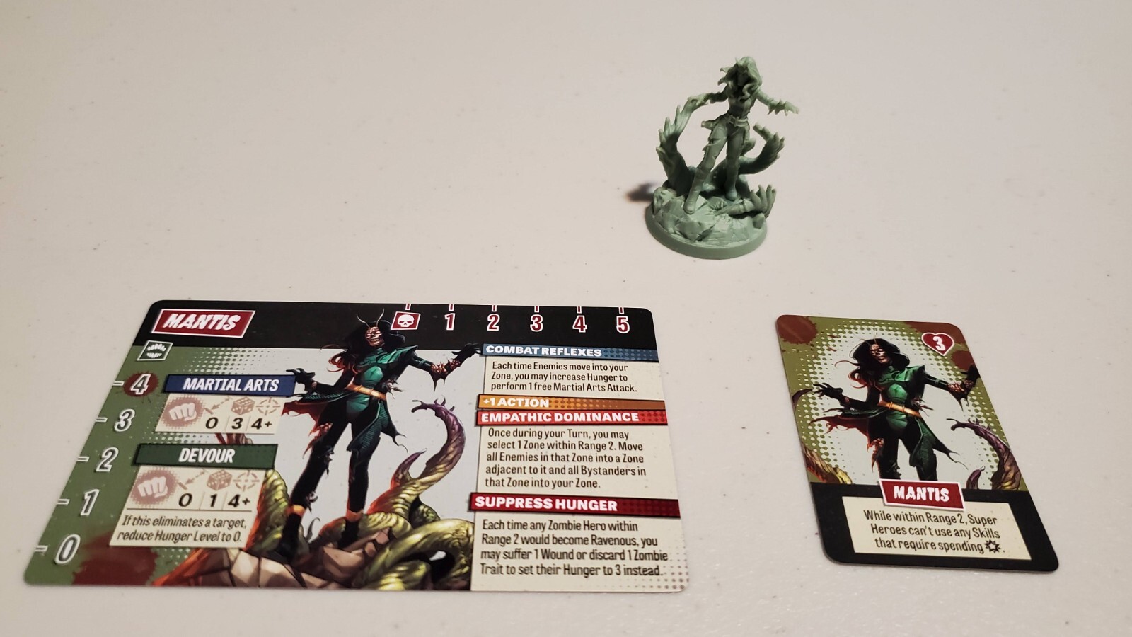 Zombicide Marvel Zombies Guardians of the Galaxy Zombie Mantis | eBay