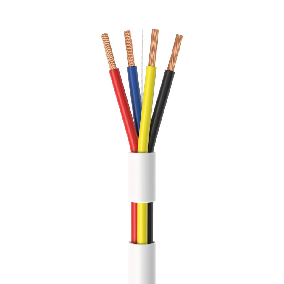Custom Cut Security Alarm Cable 18/4AWG Stranded Unshielded CCA Alarm ...
