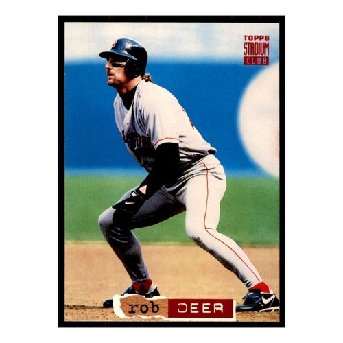 1994 Stadium Club First Day Issue #139 Rob Deer Boston Red Sox Baseball ...