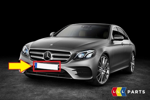 NEW GENUINE MERCEDES MB E CLASS W213 AMG FRONT NUMBER PLATE HOLDER ...