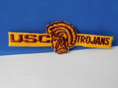 USC UNIVERSITY SOUTHERN CAL TROJANS PATCH HAT PACK BADGE STUDENT FAN ...