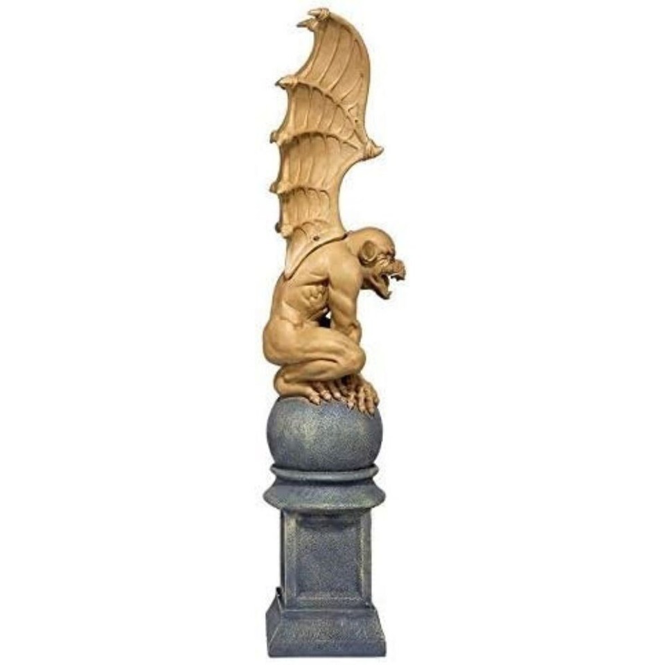 Gargoyle Statue Large Outdoor Stone Garden Vintage Antique Medieval ...