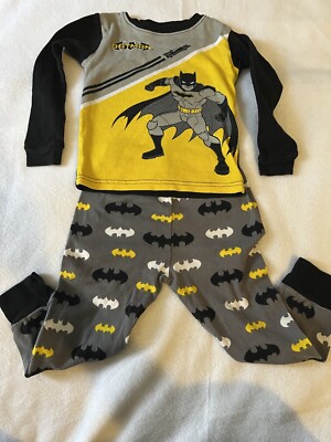 2 Piece Boys' 4T Batman Themed PJ Set. Great Condition. | eBay
