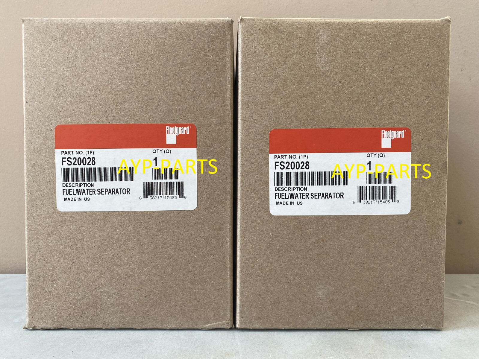 RACOR R50418 - Fuel filter cross reference