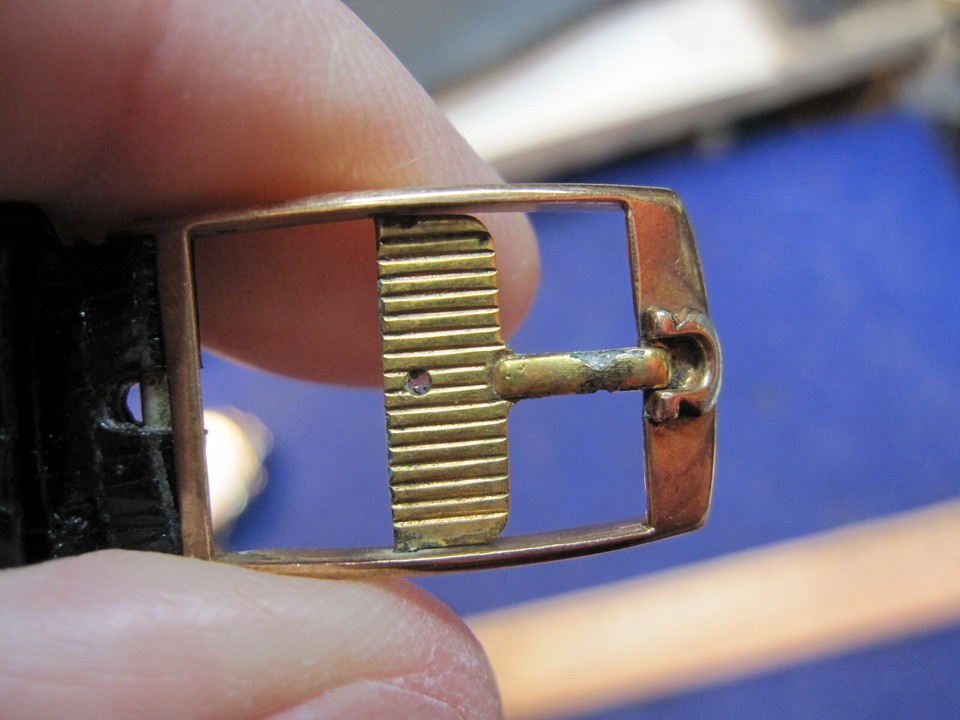 1950's 34mm Omega Seamaster wristwatch 14K gold capped mod 14735 cal ...