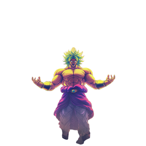 Broly Wrestling Ring Vinyl Car Decal Sticker – Waterproof & UV ...