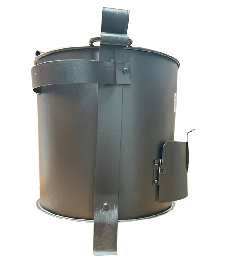 Traditional Iron Chulha Outdoor Camping Stove Bbq Angethi D24xh28 ...