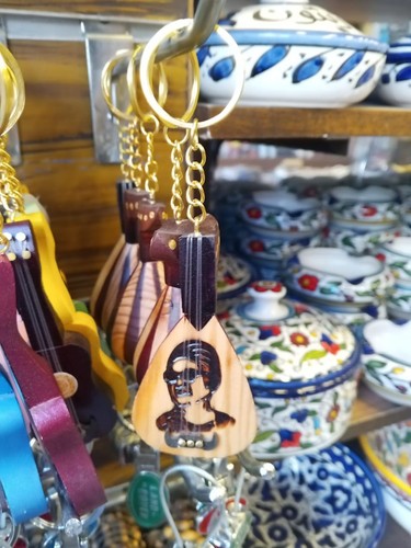 key chain umm kalthum Arabic Singer Egypt wood Handmade ام كلثوم | eBay