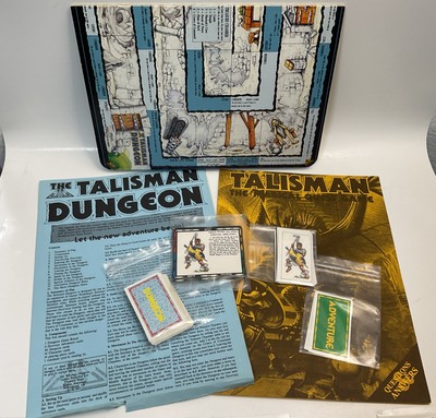 Games Workshop Talisman Dungeon 100% Complete No Box Warhammer Fantasy ...