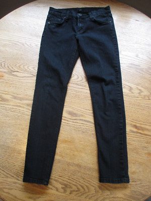 edyson Women's Jeans Size 28 Sloan Skinny Black Button Zipper 5 Pocket ...