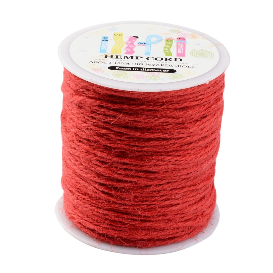 109yards/roll Colored Hemp Cord Hemp String Hemp Twine Craft Jewelry ...