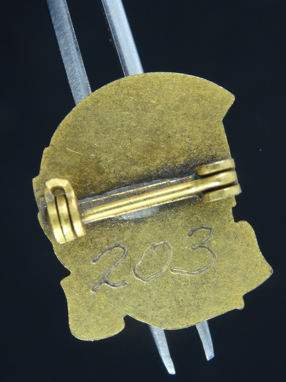 VINTAGE ENAMEL WOMEN INTERNATIONAL BOWLING CONGRESS "WIBC" 200 AWARD ...