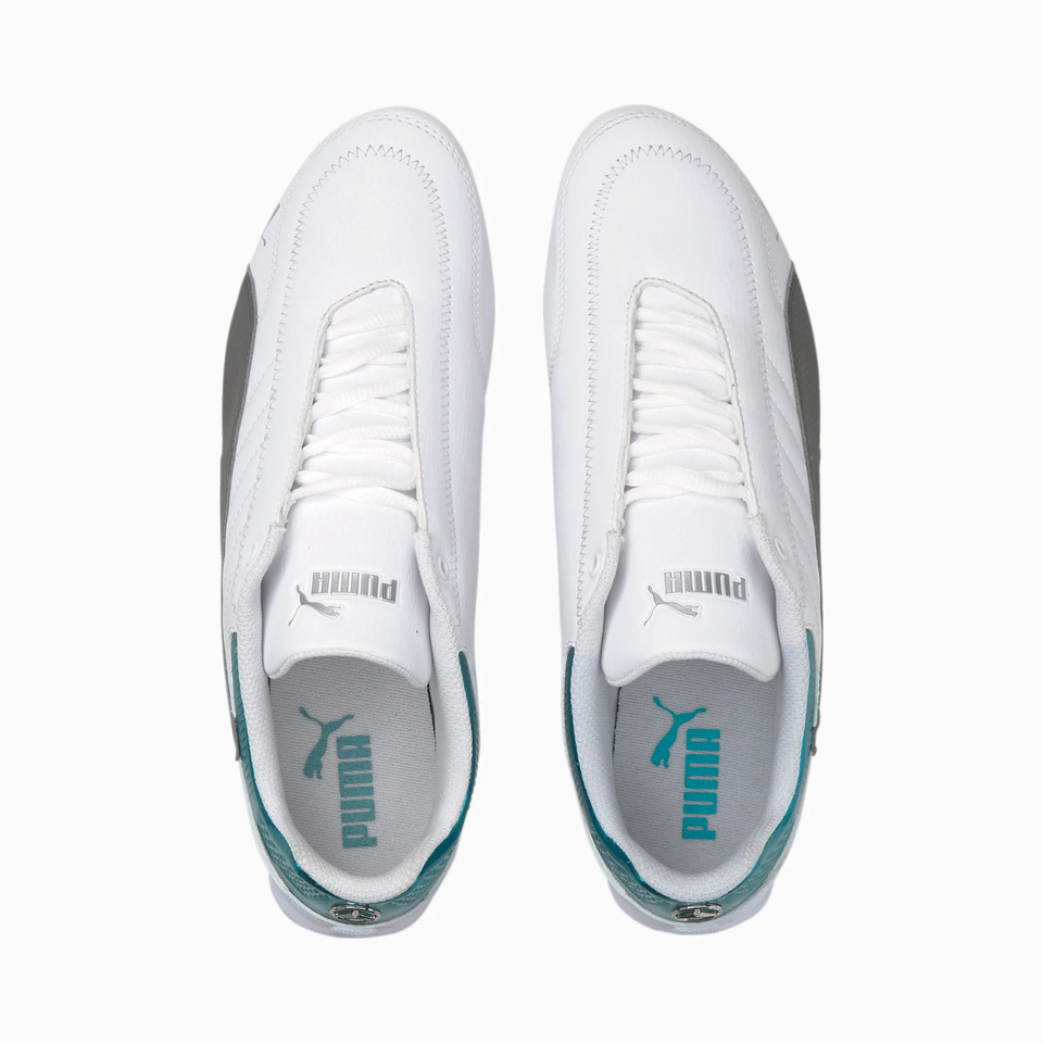 MENS PUMA MERCEDES AMG FUTURE KART CAT WHITE MOTORSPORT F1 RACING ...