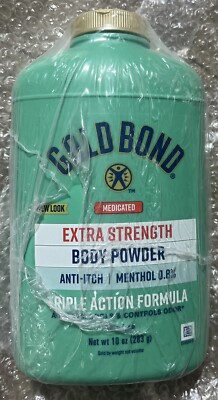 Gold Bond Powder Medicated Extra Strength 10 Oz. Anti-itch, Menthol ...