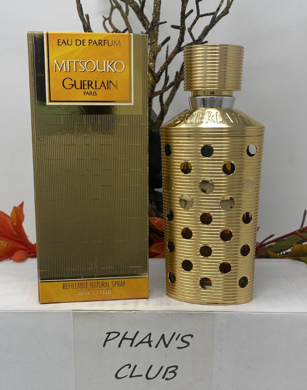 Guerlain Mitsouko 1.7oz EDP Refillable Chypre Fruity Vintage Perfume ...