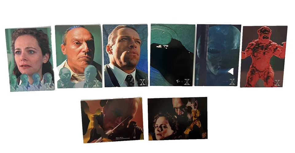 1996 Intrepid The X-Files: Contact Complete Card Set + Partial Set ...