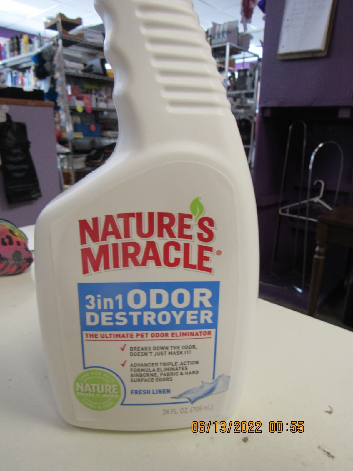 Nature's Miracle 3-in-1 Odor Destroyer & Eliminator, 24-Ounce | eBay