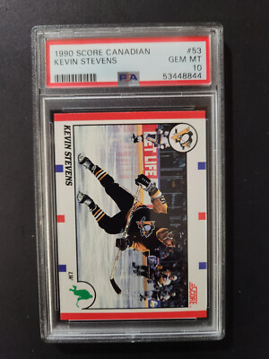 1990 Score Canadian #53 Kevin Stevens Rookie RC PSA 10 | eBay