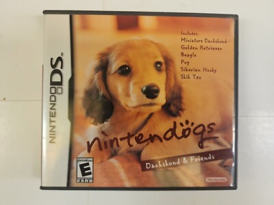Nintendogs: Dachshund & Friends (Nintendo DS, 2005) NO MANUAL - FREE ...