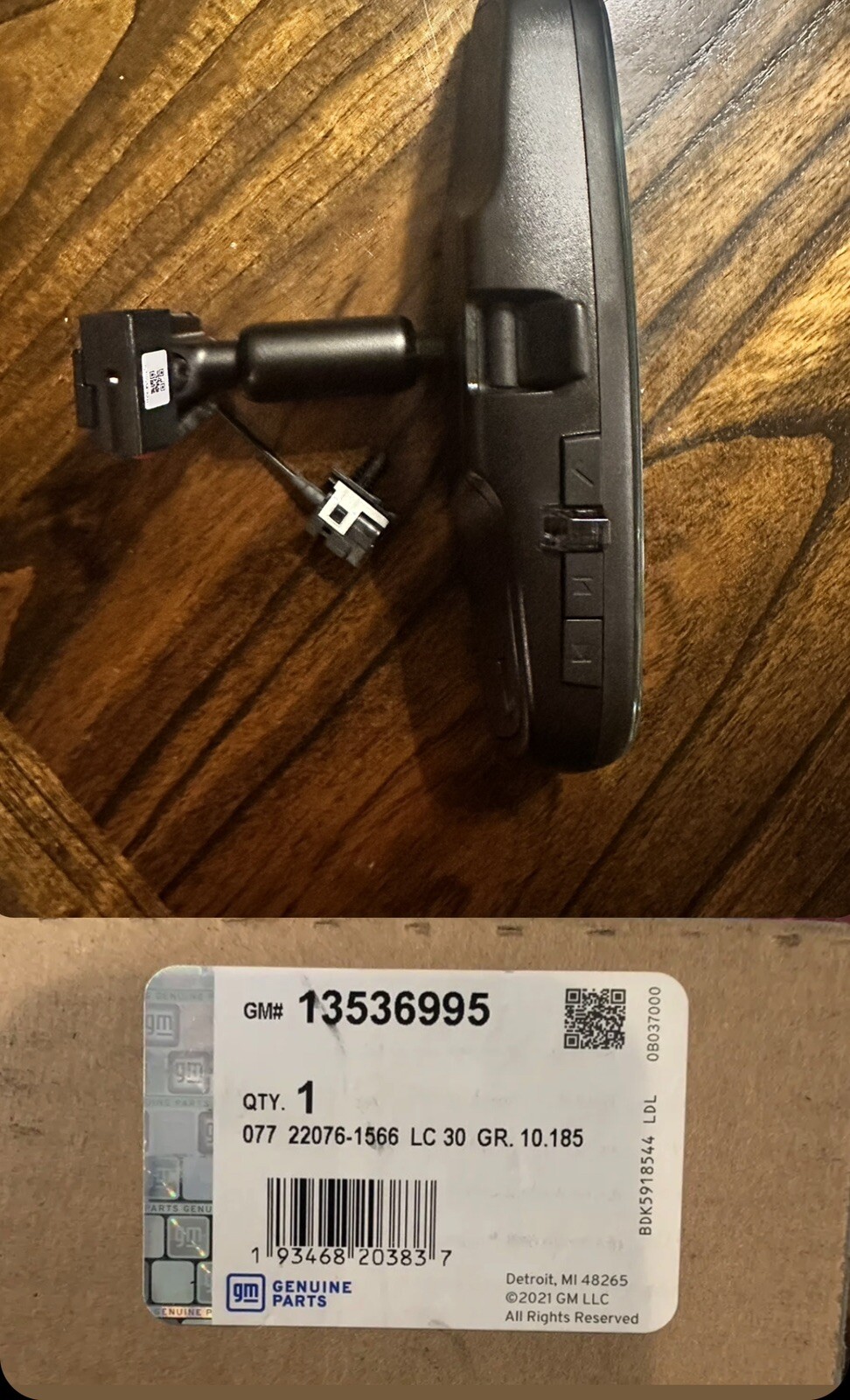 Genuine GM Inside Rearview Mirror - GM (13554368) | eBay