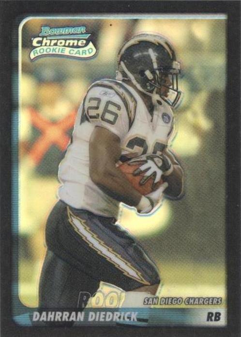 2003 Bowman Chrome - Dahrran Diedrick #191 Refractor /500 (RC) for sale ...
