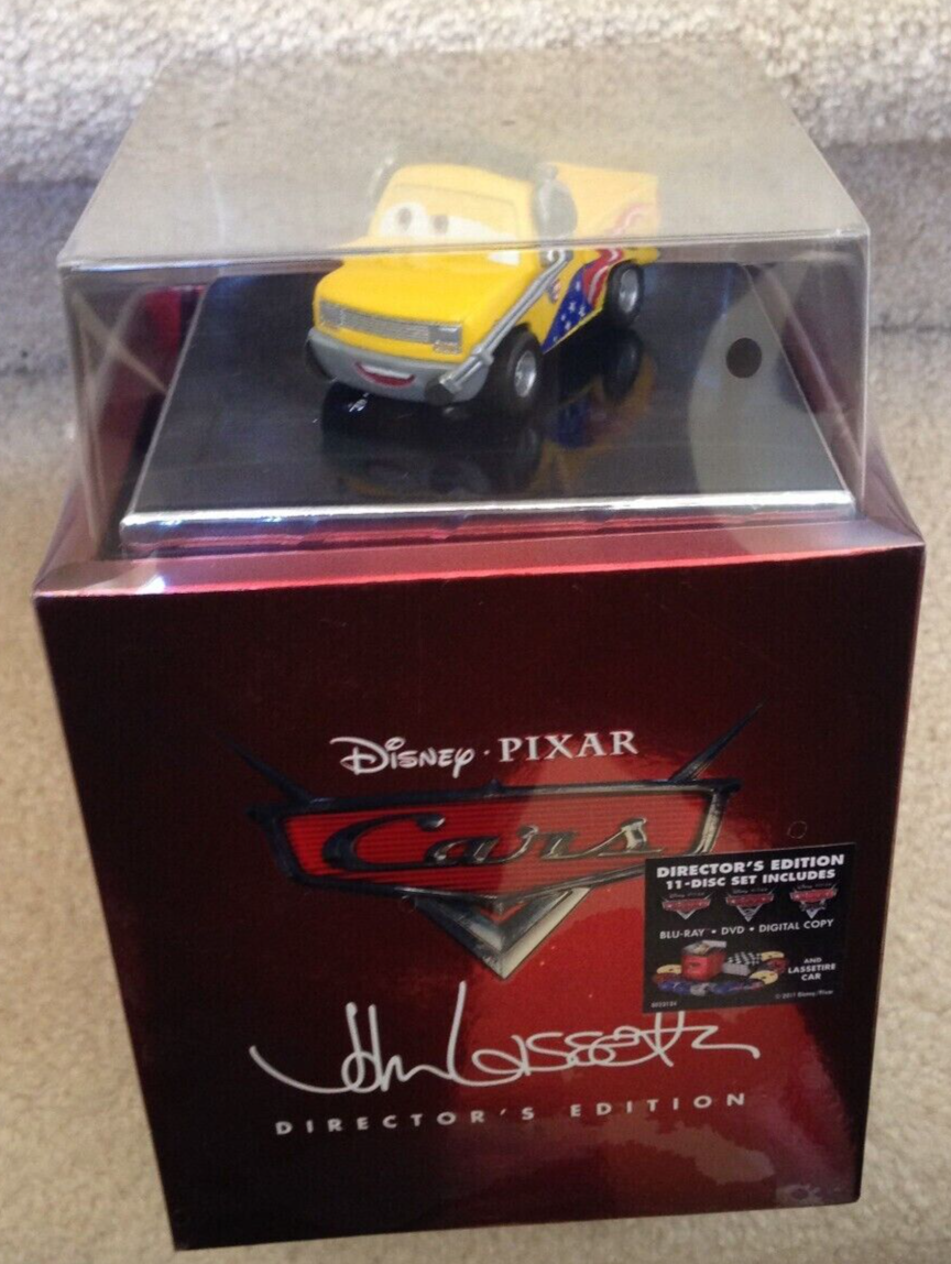 Cars Directors Ed Blu-ray / Blu-ray 3D / DVD 11-Disc Set NEW! OOP John ...