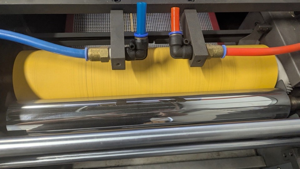 TEC Lighting UV Coater Finisher 16" Wide 2 Flow Tubes Different Coats ...