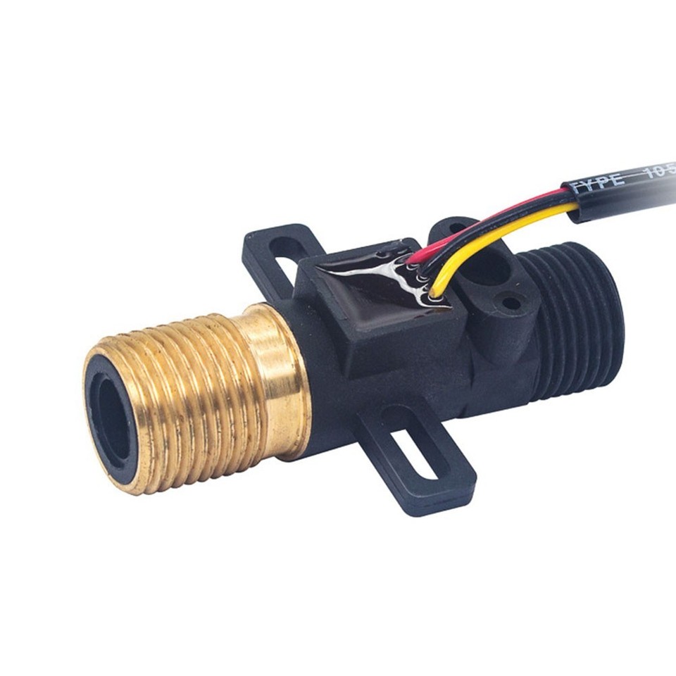 Hall Sensor Water Flow Meter Real Time Measurement for Industrial For ...