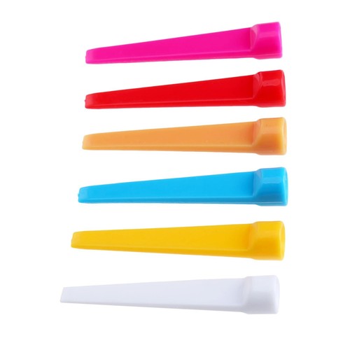 MUXSAM Wedge Golf Tees, Plastic 2-3/4 inch 100 Pack, 70mm Long Flat Tee ...