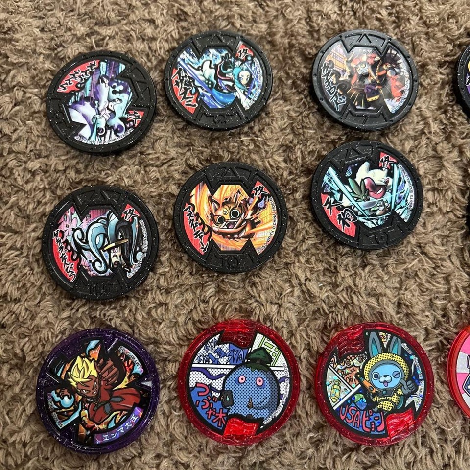 52 Yo-kai Medals Lot - Yo-kai Watch Japan Anime Game Collectible | eBay