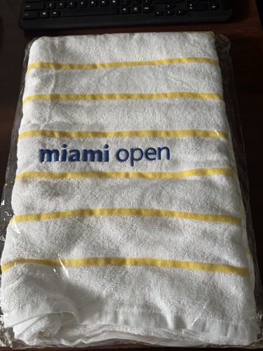 Miami Open Beach Towel | eBay