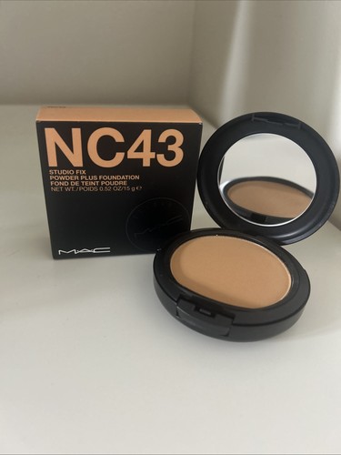 MAC Studio Fix Powder Plus Foundation - NC43 - 15g/0.52oz New ...
