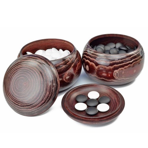 Go stones, clam shell, size 25, Hyuga special clam shell go stones ...