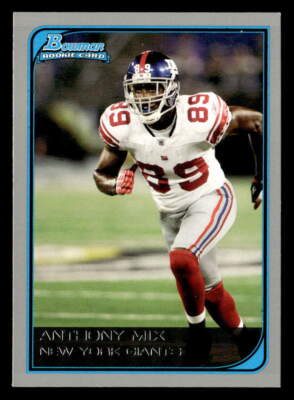 Anthony Mix 2006 Bowman Rookie Card #213 New York Giants | eBay